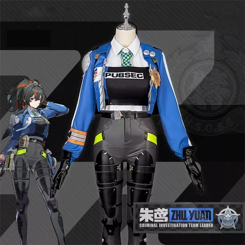Game-Zenless-Zone-Zero-Zhu-Yuan-Cosplay-Costume-Anime-Women-Girls-Cool ...