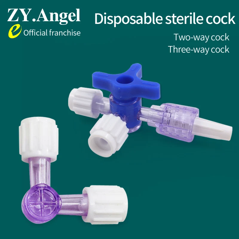 Medical Disposable Two-way / Three-way Syringe Medical Adapter Three ...