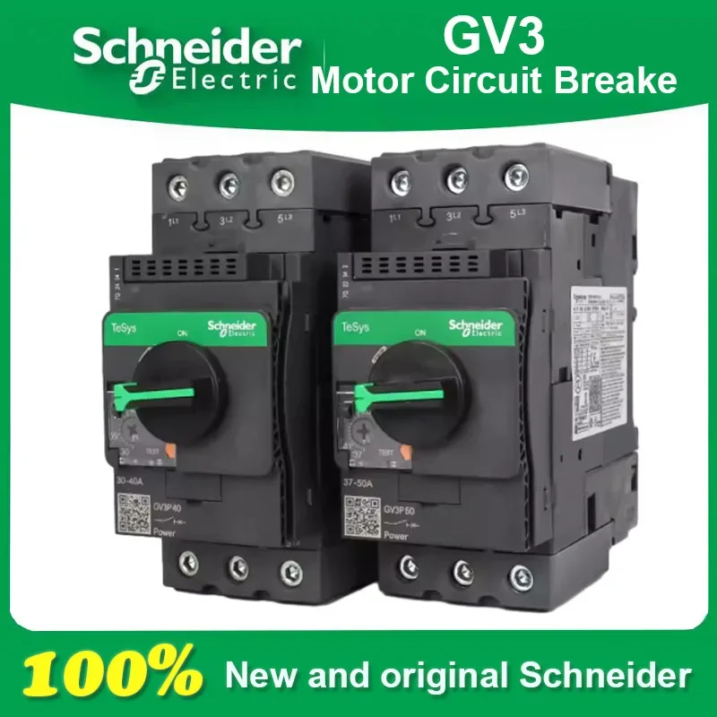 Schneider GV3 Motor Circuit Breaker Switches Breaker GV3P40 GV3P50 ...