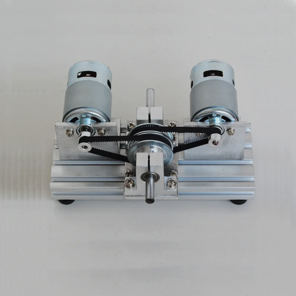 Dual-motor-drive-forward-and-reverse-rotation-DIY-lathe-spindle-high ...