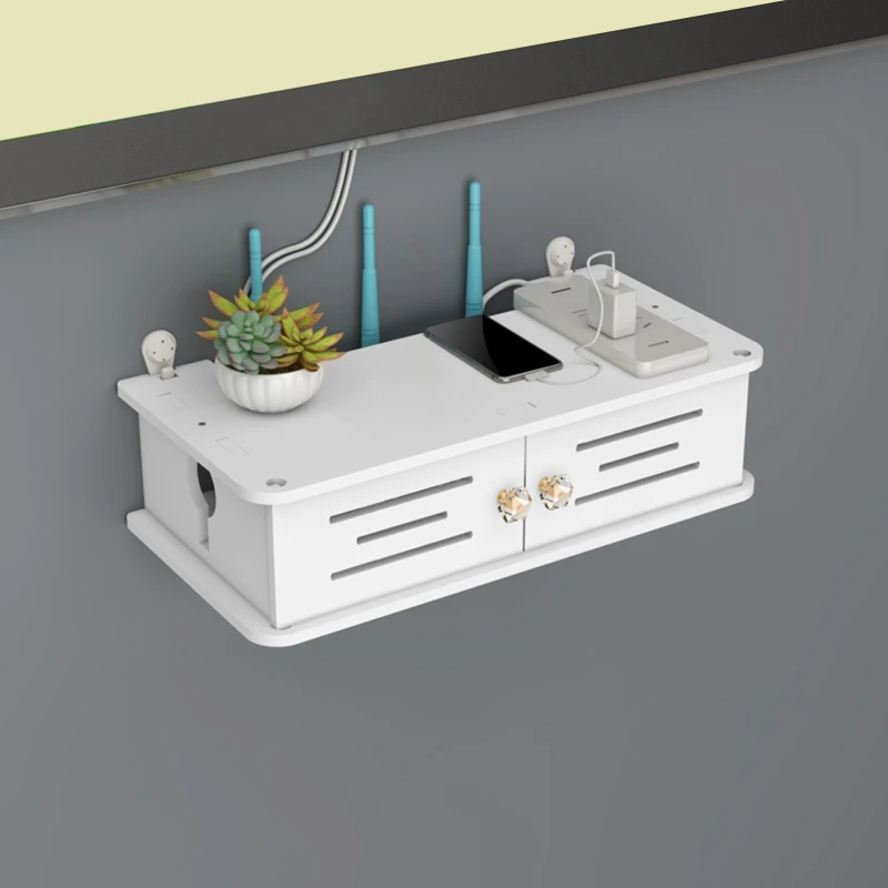 Caja-de-almacenamiento-de-enrutador-Wifi-soporte-para-Cables ...