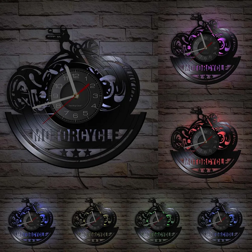 Triumph Motorcycle Wall Clock