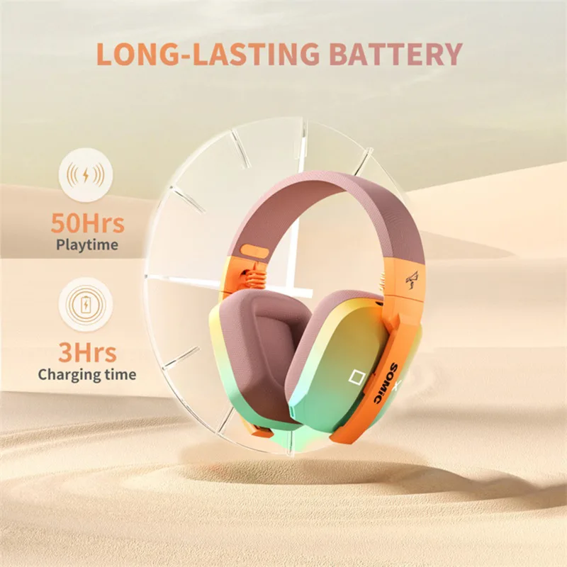 SOMIC-G810-Wireless-Overhead-Headphones-TWS-Over-ear-Gaming-Headset ...