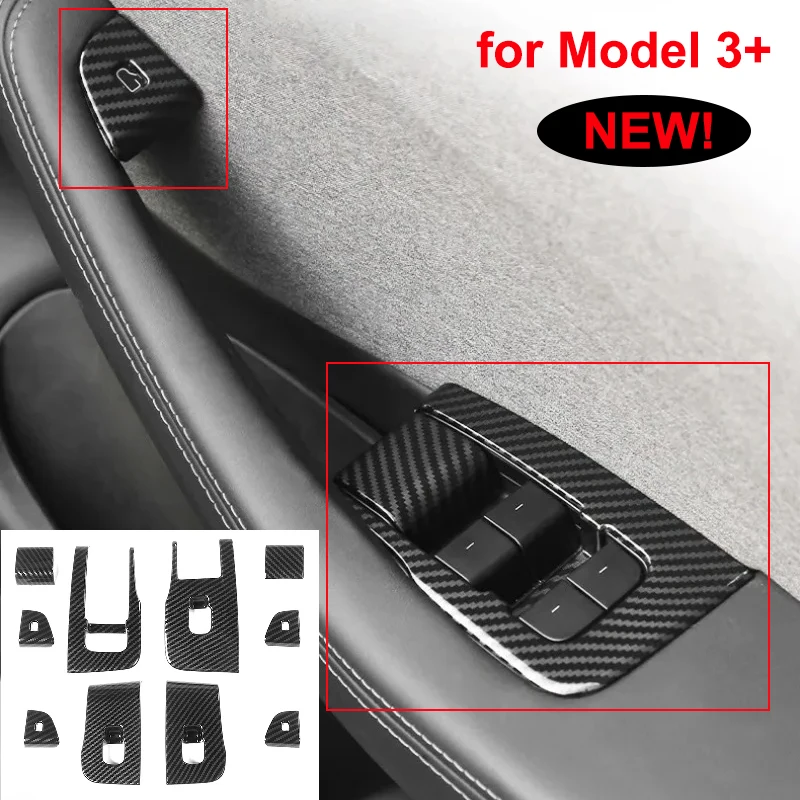 for-Tesla-New-Model-3-Highland-2024-Window-Lifter-Switch-Buttons-Decal ...