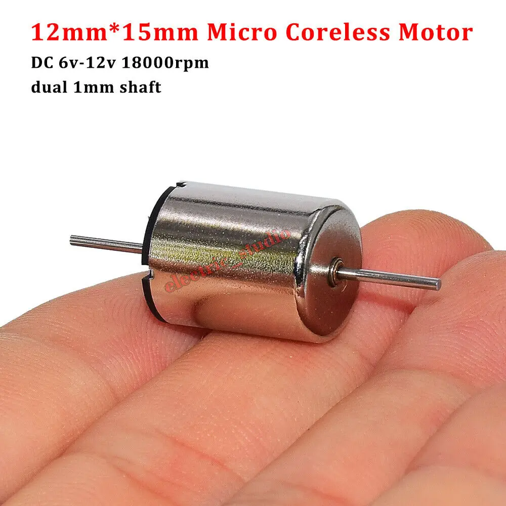 12mm-15mm-DC-6V-9V-12V-17000rpm-High-Speed-DC-Motor-Mini-1215-Coreless ...