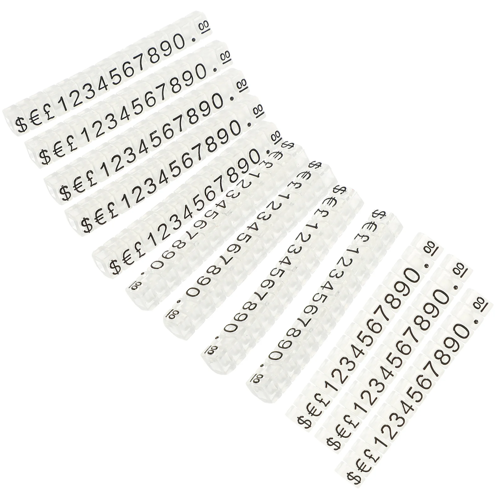 20-Pcs-Price-Tag-Mini-Refrigerator-Stand-Cube-Tags-Jewelry-Blocks ...