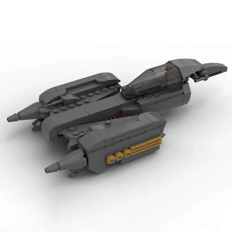 NEW-Star-Plan-Wars-Minifigs-Scale-The-Soulless-One-Grievous-s-Ship-MOC ...