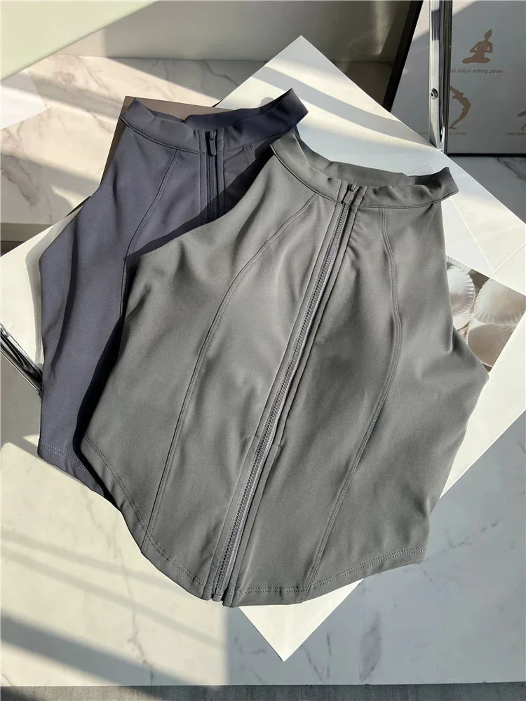 Zipper-Yoga-Tank-Tops-Women-Sports-Bra-for-Fitness-Female-Sportswear ...