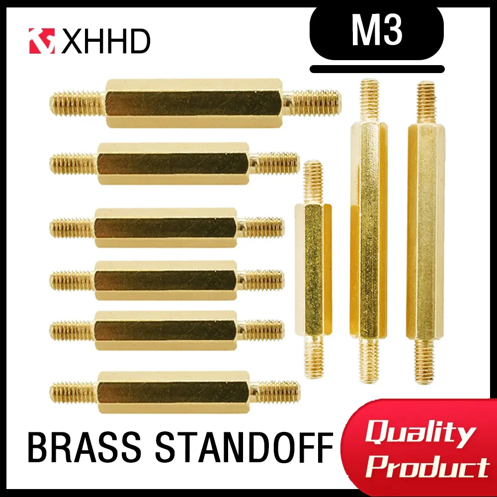 M3-Hexagon-Spacer-Standoffs-Metric-Threaded-Motherboard-Rack-Board-Stud ...