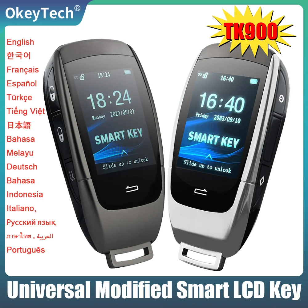 TK900-Modified-Universal-Multi-languages-Remote-Smart-LCD-Key-Car-Key ...