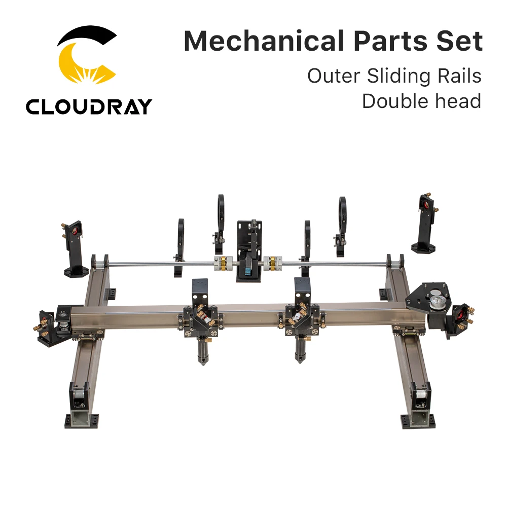 Cloudray-Mechanical-Parts-Set-900mm-600mm-Single-Double-Head-Laser-Kits-External-Slide-DIY-CO2 ...