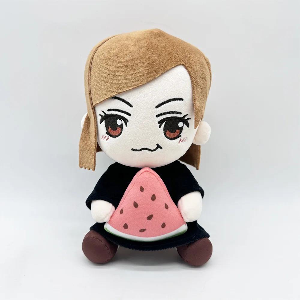 24cm-Jujutsu-Kaisen-Plush-Dolls-Kugisaki-Nobara-Watermelon-Sitting ...