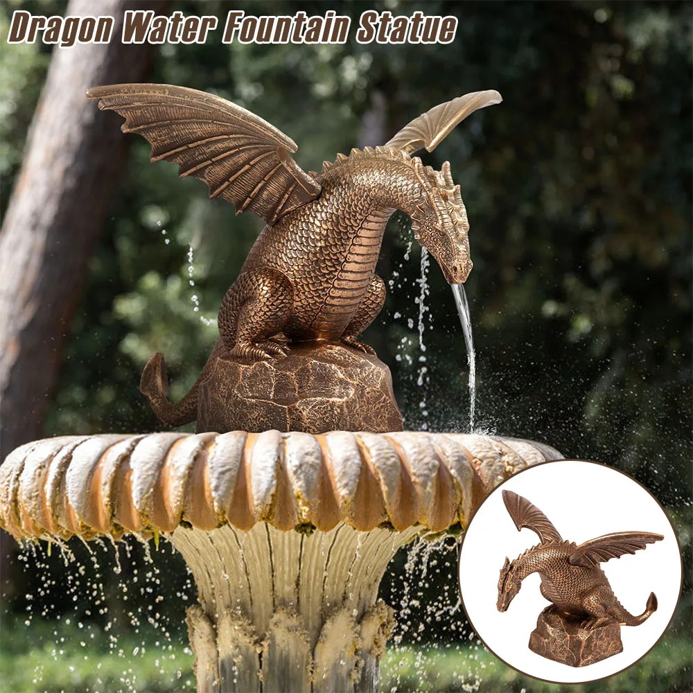 Dragon Water Fountain – Gardening Galore