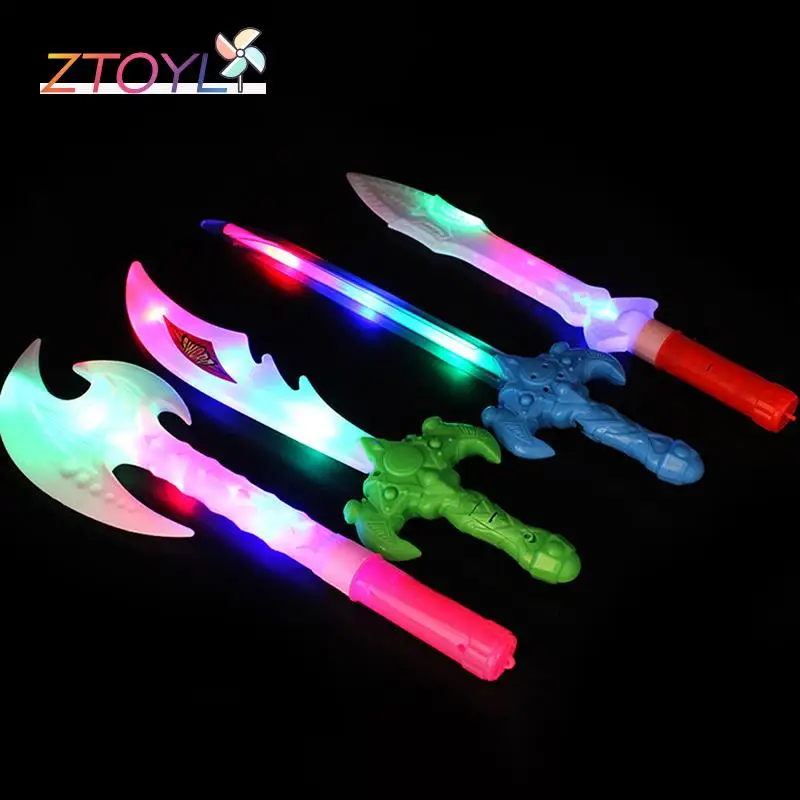 LED-Light-Up-Sword-Toys-for-Children-Flashing-Sticks-Festa-Night-Club ...