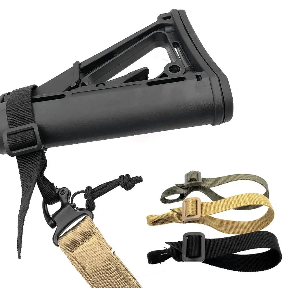 Tactical-Buttstock-Sling-Gun-Rope-Strapping-Belt-Hunting-Accessories ...