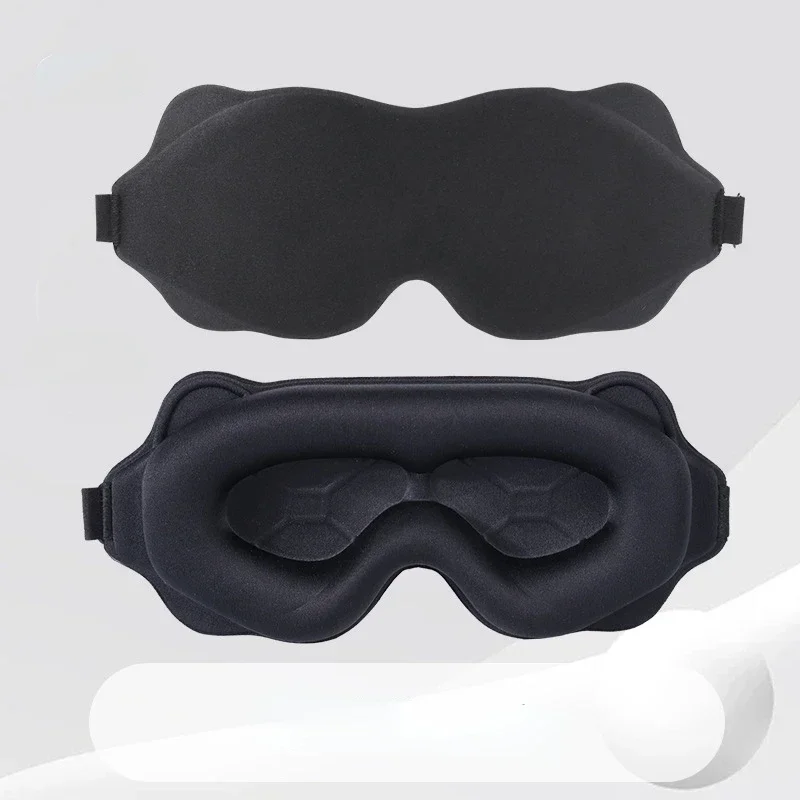 3D Sleeping Mask Block Out Light Sleep Mask for Eyes Soft Sleeping Aid ...