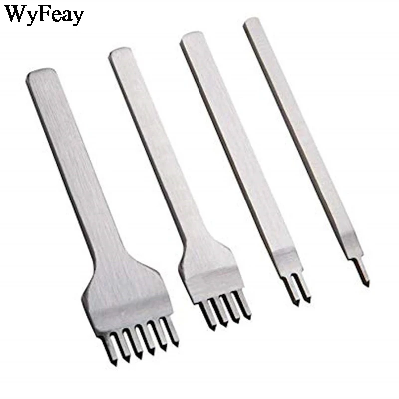 4Pcs-set-Hand-Leather-Craft-Tools-Hole-Punches-Lacing-Stitching-Hand ...