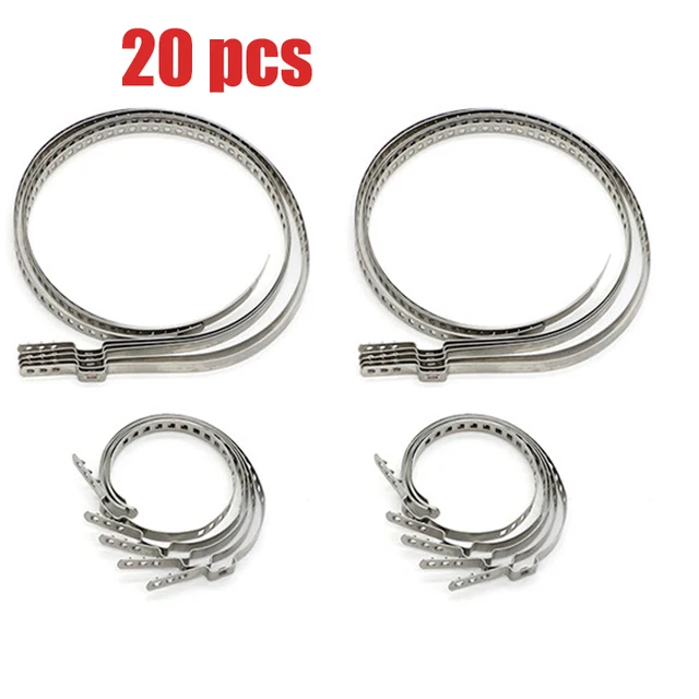 Axle Boot Clamp 24-Piece CV Joint Boot Crimp Clamp Kit - Small & Large ...