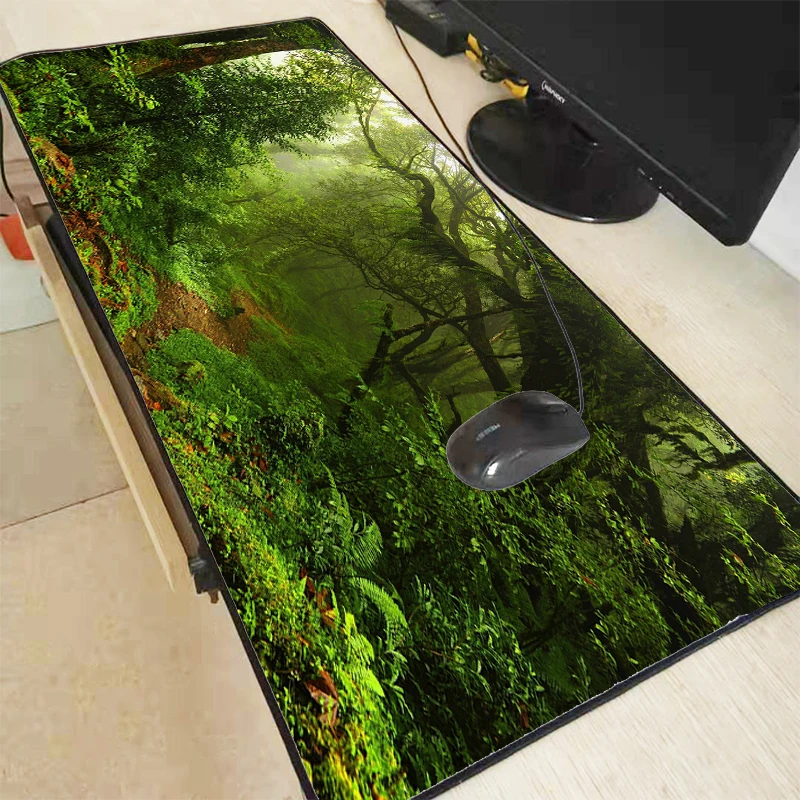 MRGBEST-Nature-Landscape-Trees-Forest-Mouse-Pad-4mm-Mouse-for-Computer ...