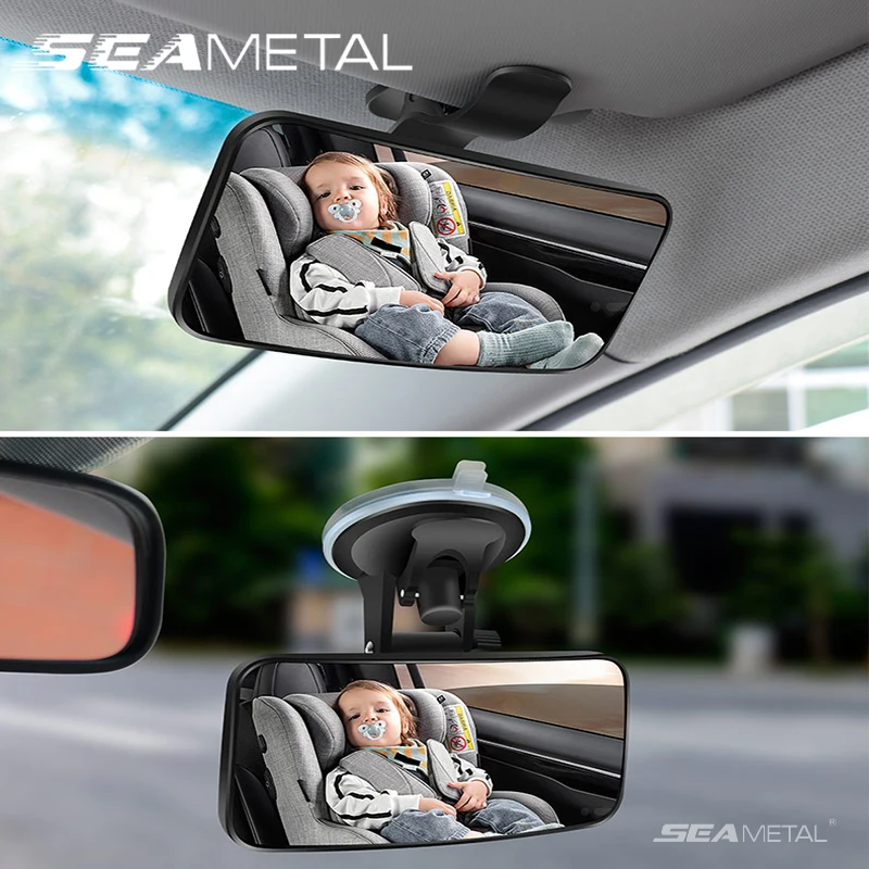 SEAMETAL-Baby-Car-Safety-Rear-View-Mirror-360-Degree-Rotation-Car ...
