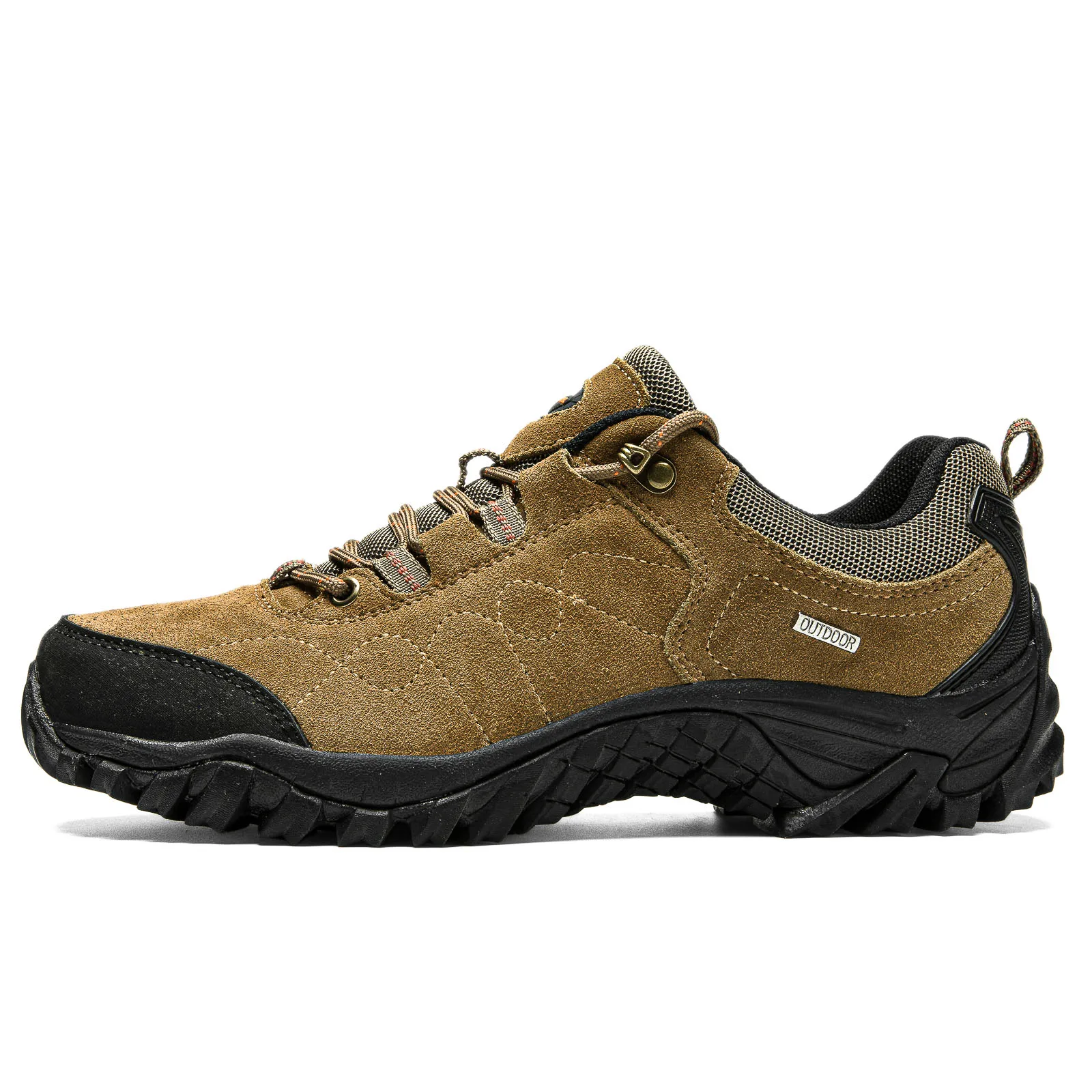 Hikeup New Hiking Shoes For Men Women Breathable Leather Trekking Shoes