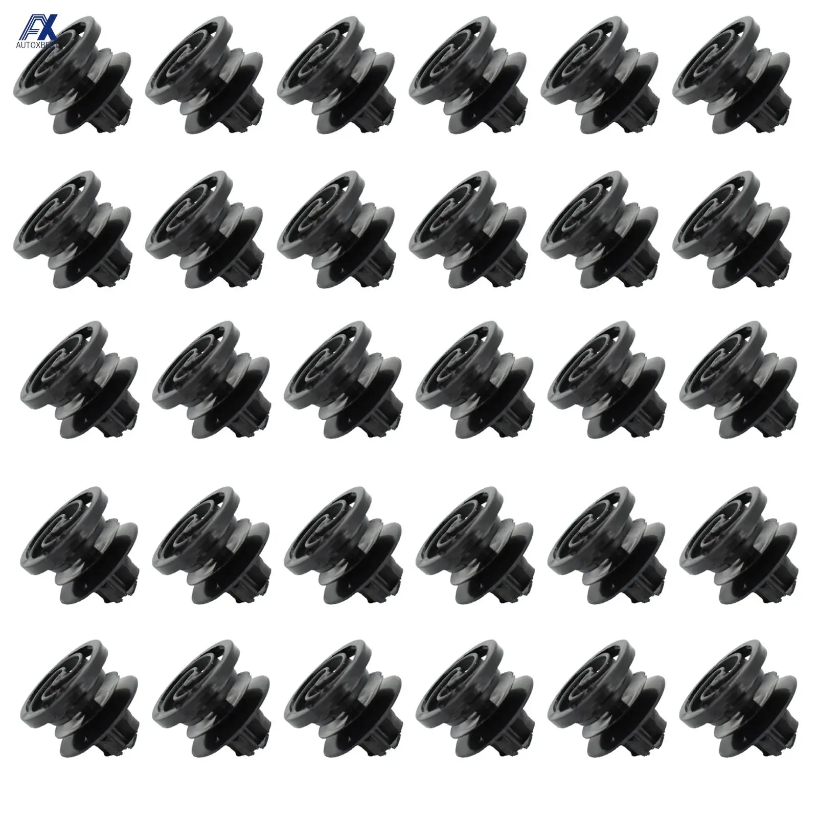 30pcs Car Door Card Retainer Trim Panel Clips For VW Volkswagen Jetta ...