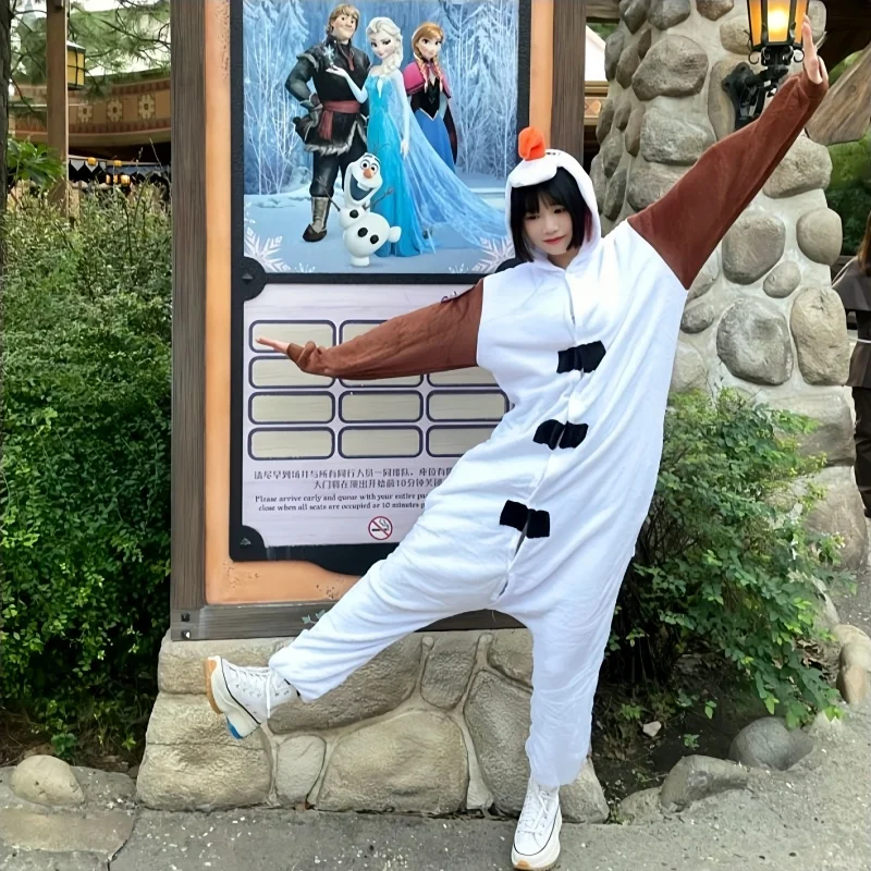 Disney-Frozen-Olaf-disfraz-de-mu-eco-de-nieve-para-adultos-pijama-de ...