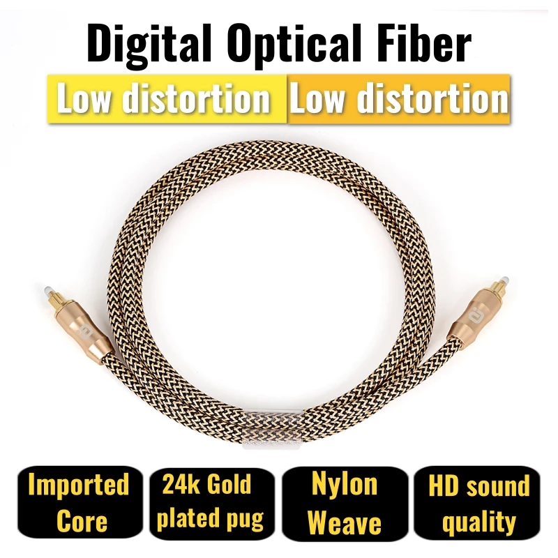 Optic-Audio-Cable-Digital-Optical-Fiber-Cable-Toslink-1m-2m-3m-SPDIF ...