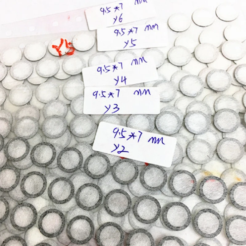 50pcs 9.5x7mm headphone speaker unit sound tuning paper professional ...