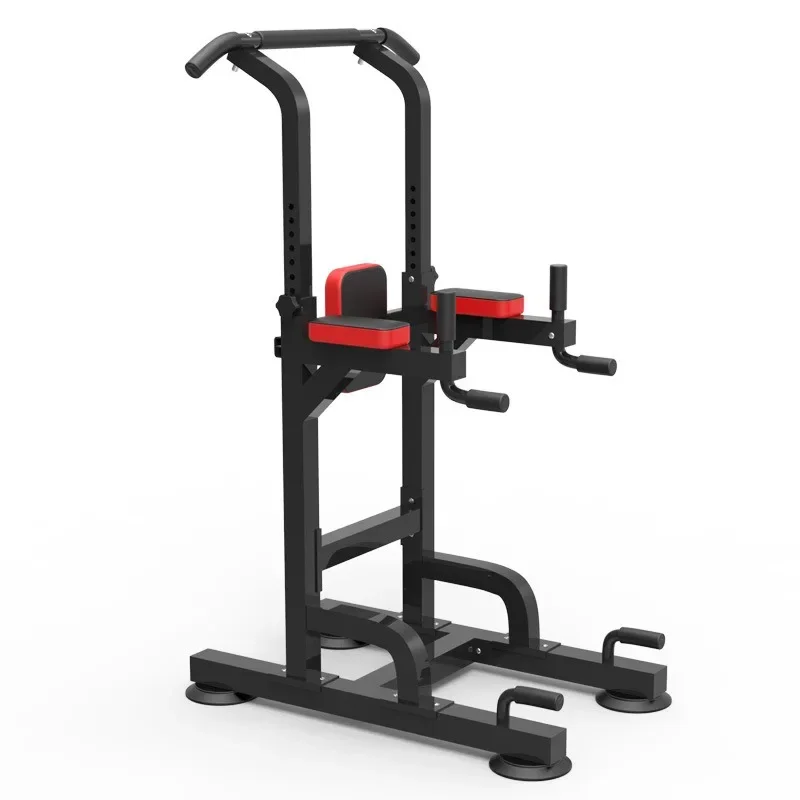 Single Parallel Bars with Backrest Steel Pull Up Bar Height Adjustable ...