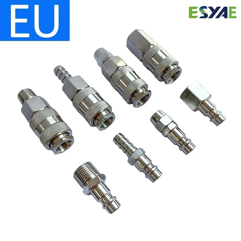 Eu Pneumatische Connector Rapidities Voor Luchtslang Fittings Koppeling Compressor Accessoires ...