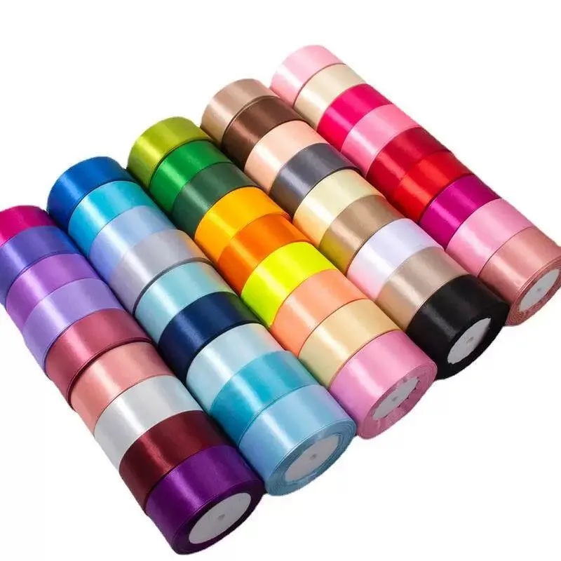 Silk Satin Ribbon 22meters/Roll 4cm Sash Gift Wrap Bow Handmade DIY ...