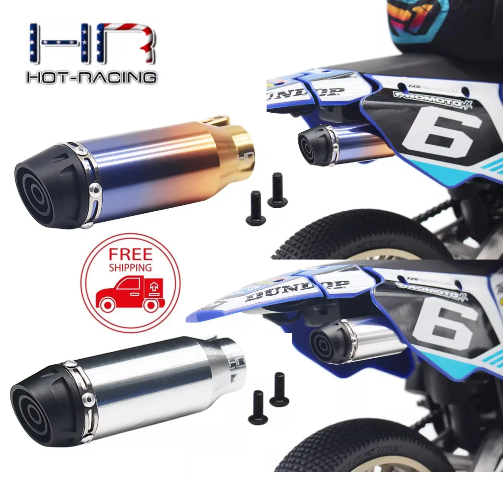 HR-Hot-Racing-HD-Aluminum-Heat-Treating-Titanium-look-Tuned-Pipe ...