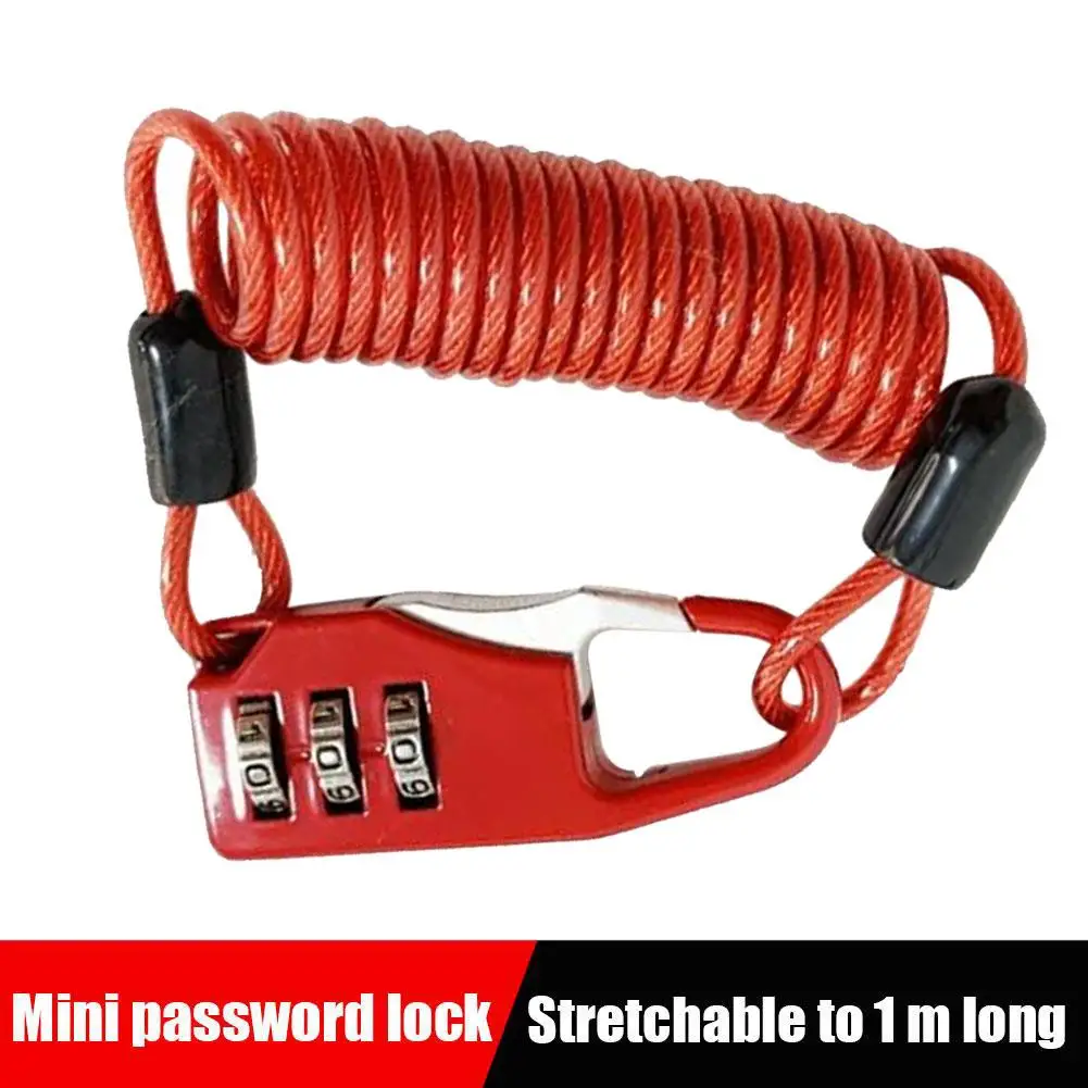 Helmet-Lock-Portable-Steel-Cable-Bicycle-Helmet-Lock-Locks-Wire-Bike ...