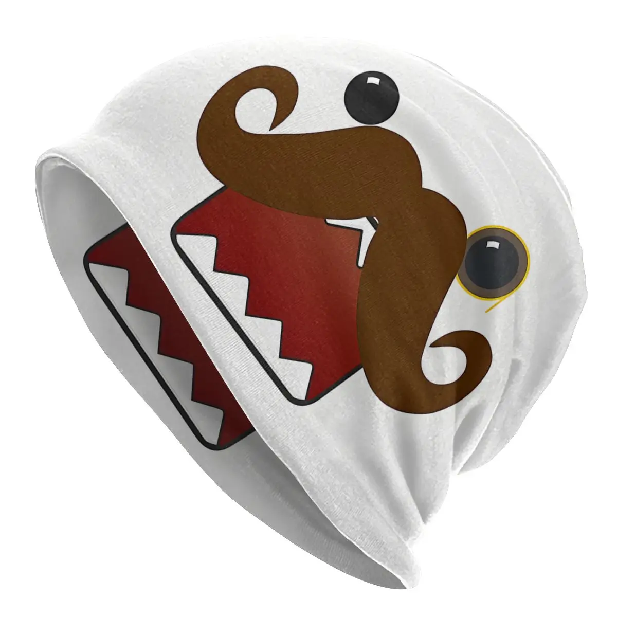 Domo With Mustache And Glasses