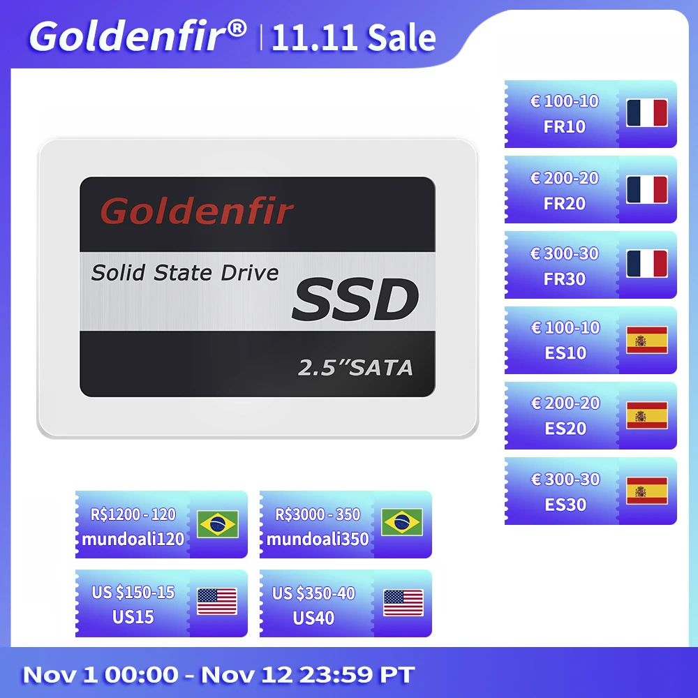 Goldenfir Ssd Sataiii 120gb 240gb 512gb 1tb 2.5inch Sata Internal Solid State Drive 128gb 256gb ...