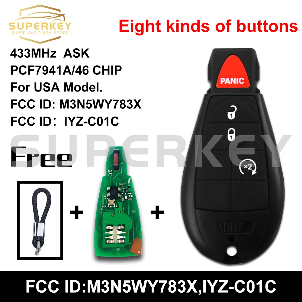 SUPERKEY-IYZ-C01C-M3N5WY783X-Fobik-Remote-Car-Key-For-Chrysler-300 ...