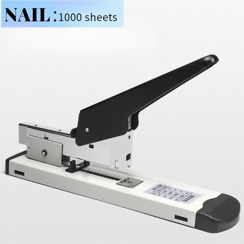 Large-Capacity-Paper-Binding-Stapler-With-Nails-Heavy-Duty-Stapler ...