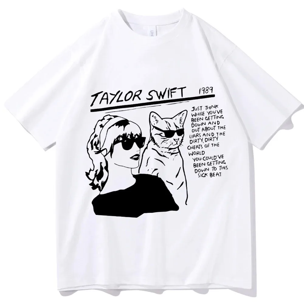 Camiseta-de-Taylor-Merch-Taylor-camisa-de-manga-corta-con-cuello ...