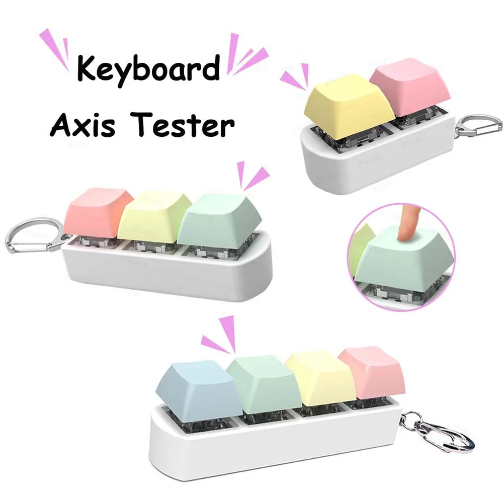 2-3-4Keys-Mechanical-Keyboard-Axis-Tester-Keycaps-Keychain-Stress ...