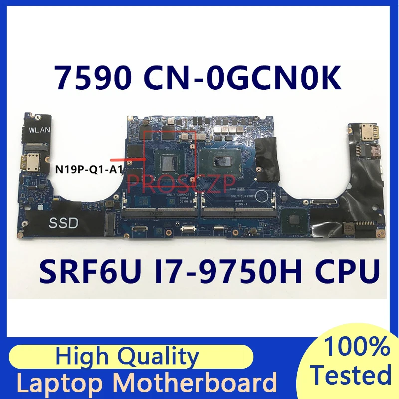 CN-0GCN0K-0GCN0K-GCN0K-Mainboard-FOR-XPS-7590-Laptop-Motherboard-With ...