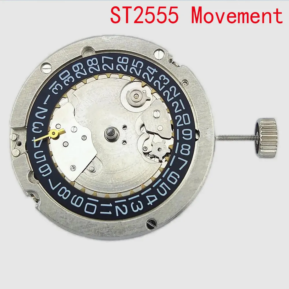Seagull-ST2555-Movement-Automatic-Mechanical-Movement-with-Black ...