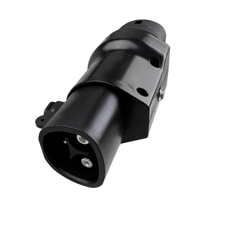 Ev-charger-Adapter-220v-32A-Converter-Tesla-EV-charging-pile-to-type2 ...