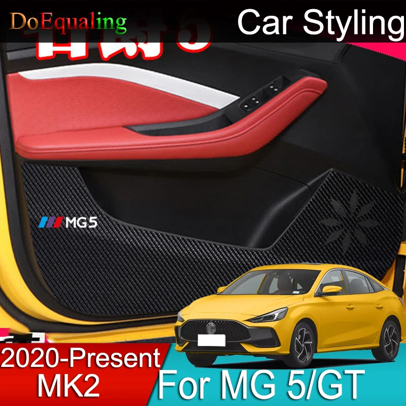 Car-Door-Anti-kick-Mat-Dirty-proof-Pad-Stickers-Cover-Trim-Garnish-Trim ...