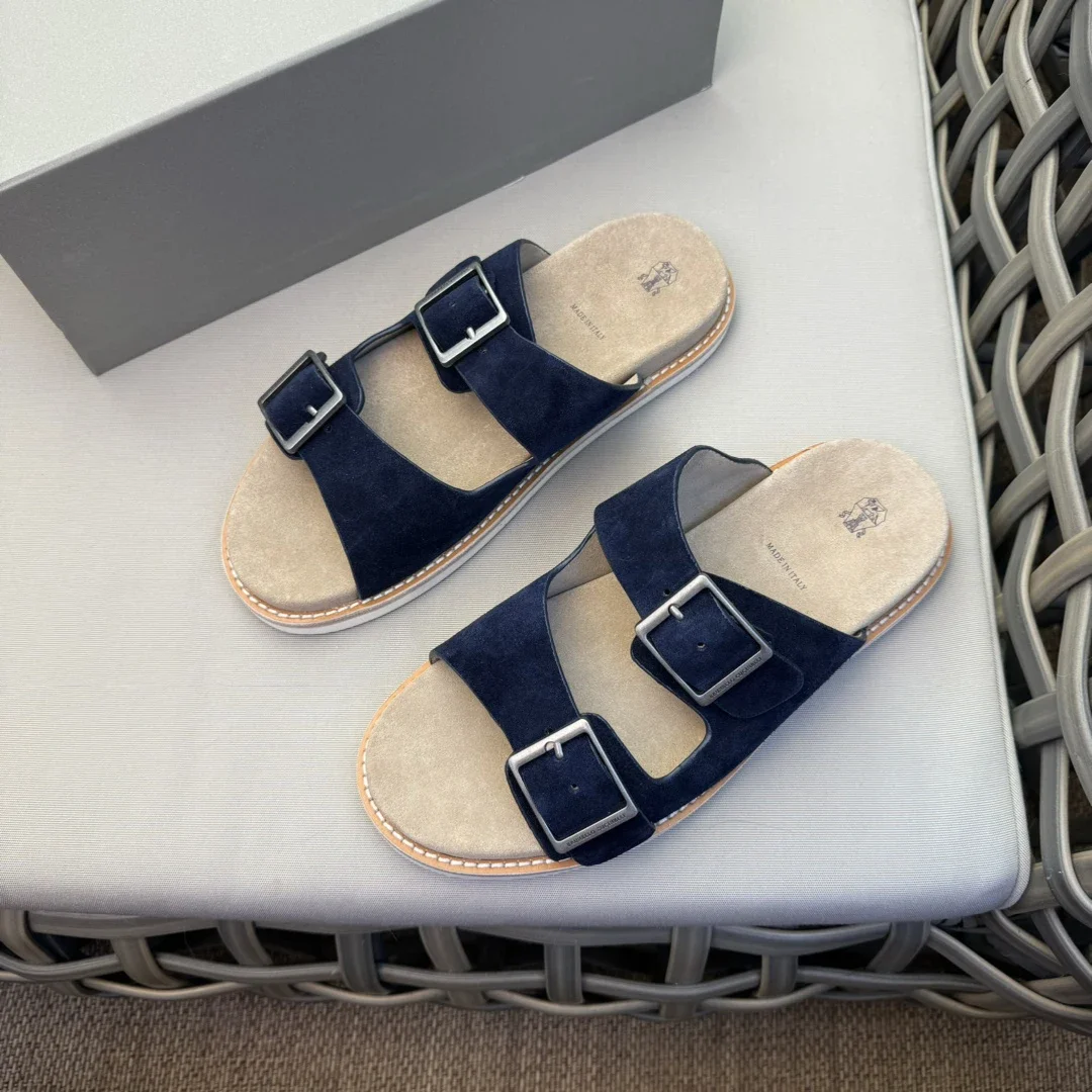 BLKA-CPTG-Sandalias-de-cuero-de-vaca-para-hombre-zapatos-de-playa-playa ...