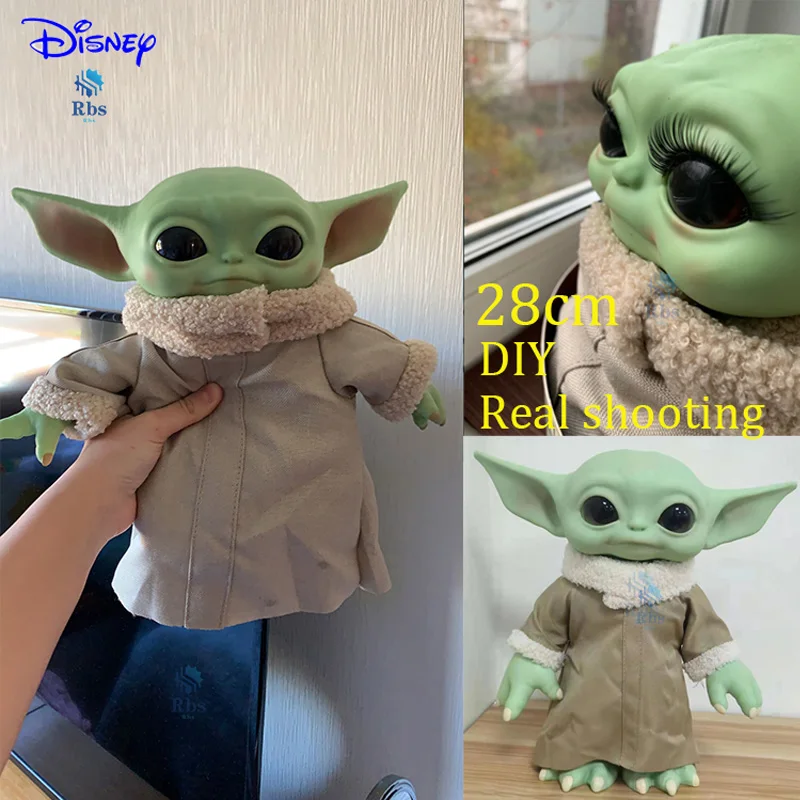 4-28-cm-DIY-Star-Wars-baby-Yoda-children-PVC-animation-filling-action ...