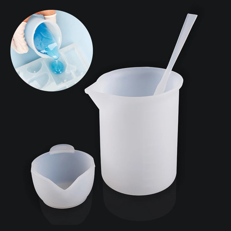 Silicone Mixing Measuring Pouring Cups – Craftistry Hub