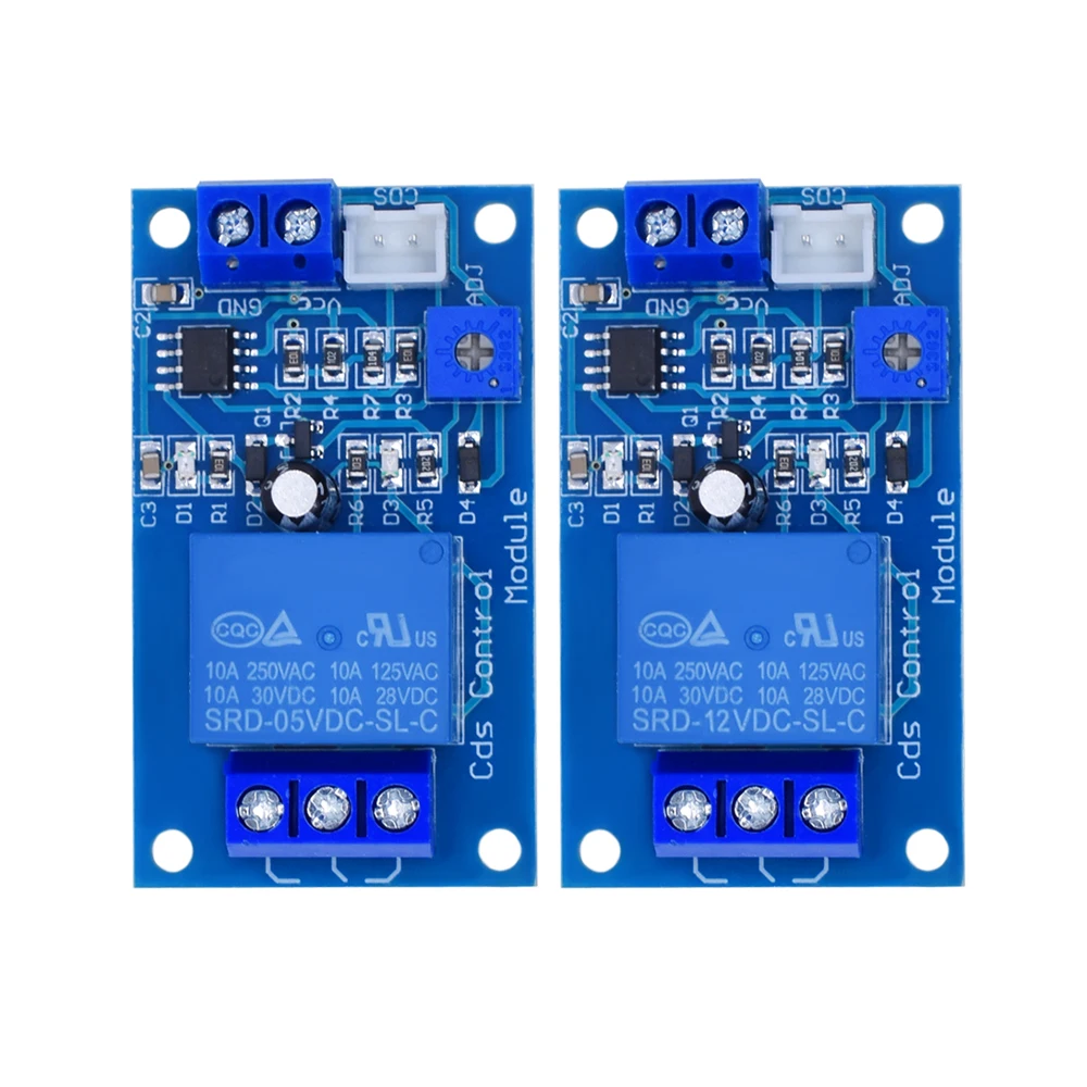 Photoresistor-Relay-Module-5V-12V-Light-Control-Switch-Detection-Sensor ...