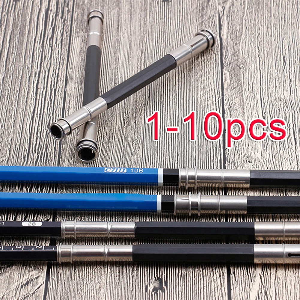 Adjustable-Dual-Head-Pencil-Extender-Holder-Sketch-School-Office-Art ...