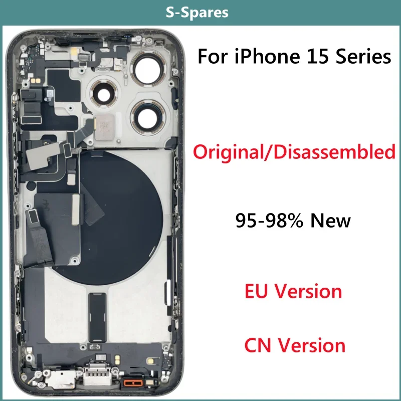 A-Original-Disassembled-Middle-Frame-Housing-Back-Cover-For-iPhone15 ...